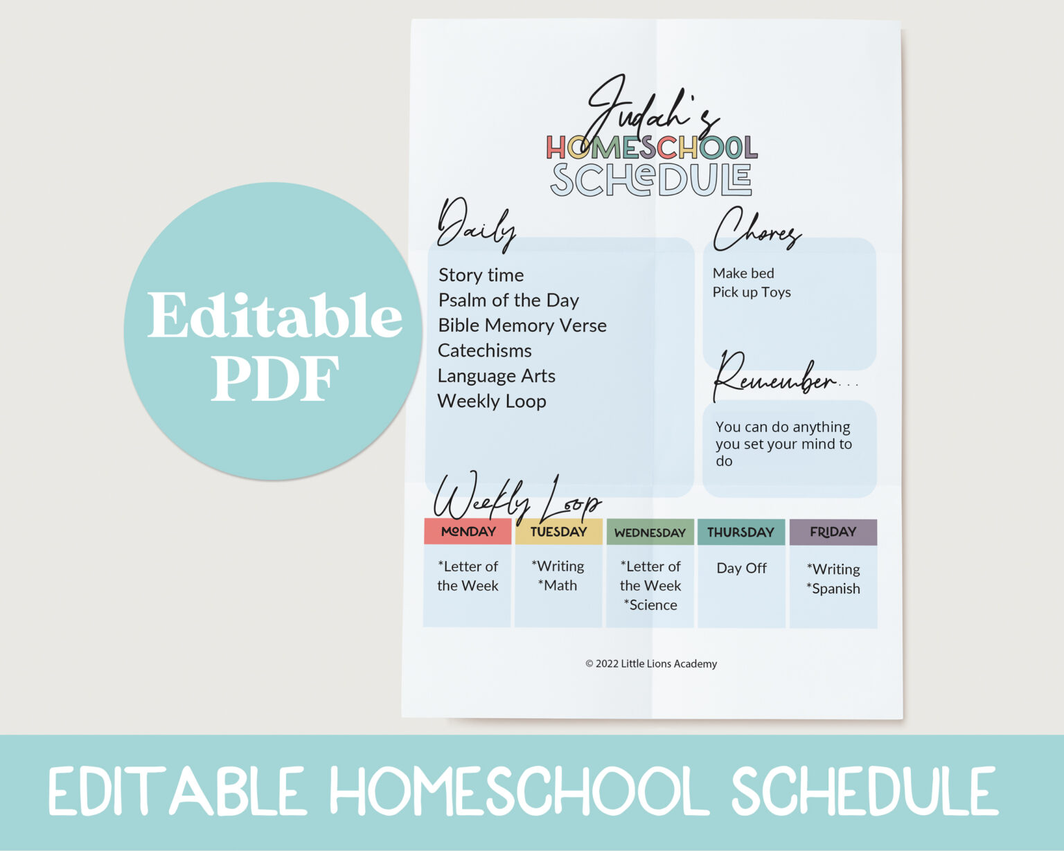 FREE Popsicle Stick Trinity Printable Craft - Little Lions Academy